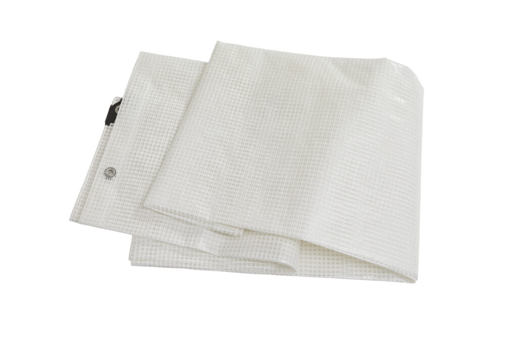 Koormakate armeeritud PE valge 6x10m - Handymann